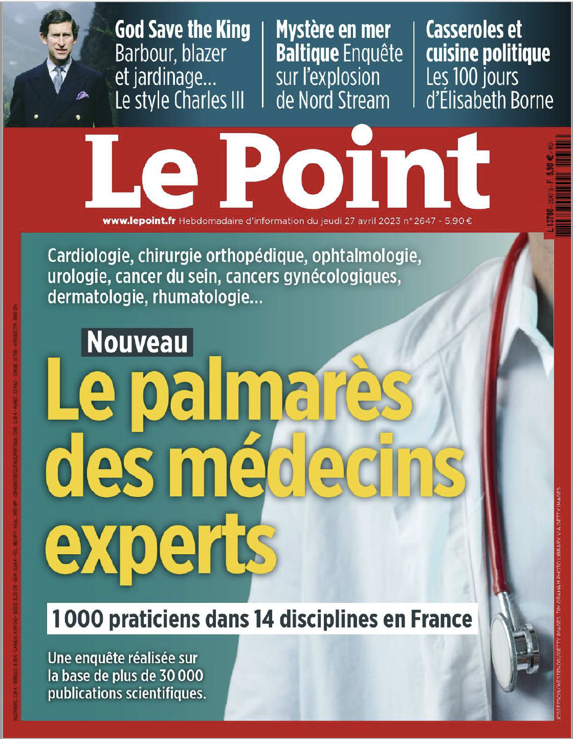 Palmarès des médecins experts 2023 : Le Point